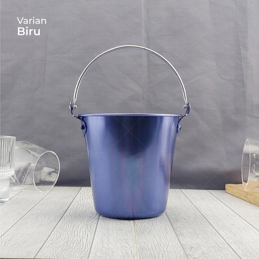 ICE BUCKET TEMPAT WADAH ES BATU STAINLESS 1.5 L MODEL EMBER – BLUE ...