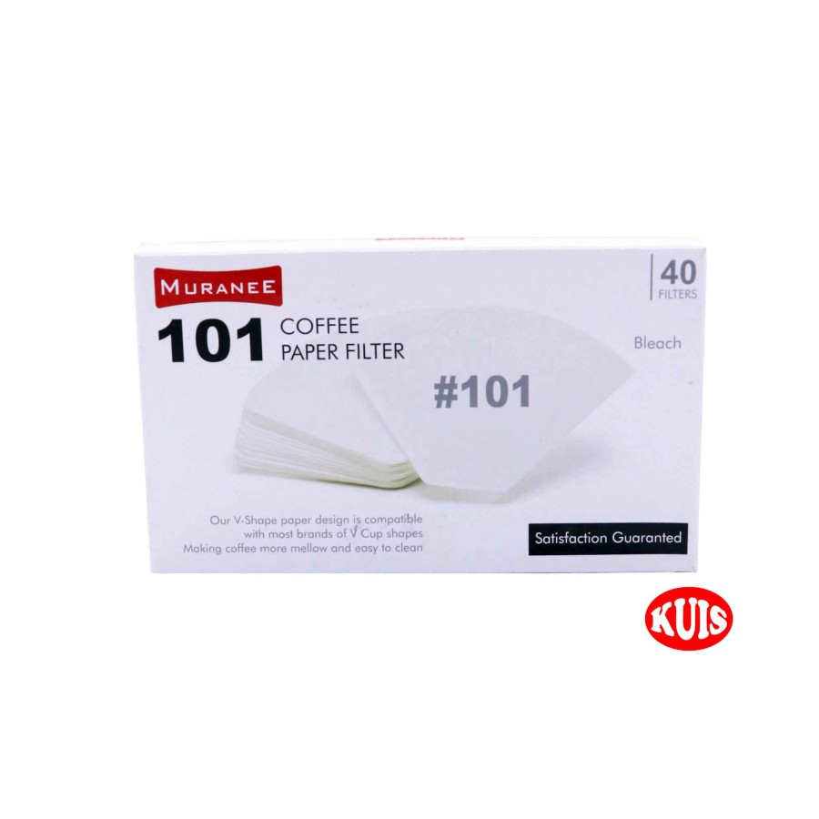 Kertas filter Coffee Filter Flat 101 Bleach Uk 01 cup – Putih ,Coklat ...