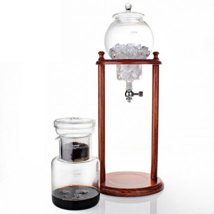 COLD BREW DRIPPER TOWER GATER 600 ML WOODEN (7 CUP) – Onepresso: Your ...