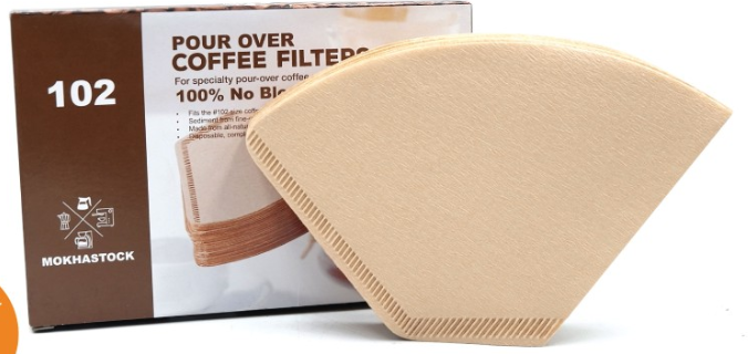 KERTAS FILTER SARINGAN KOPI MOLE BOX 40 PCS COKLAT 02 2-4 CUP ...