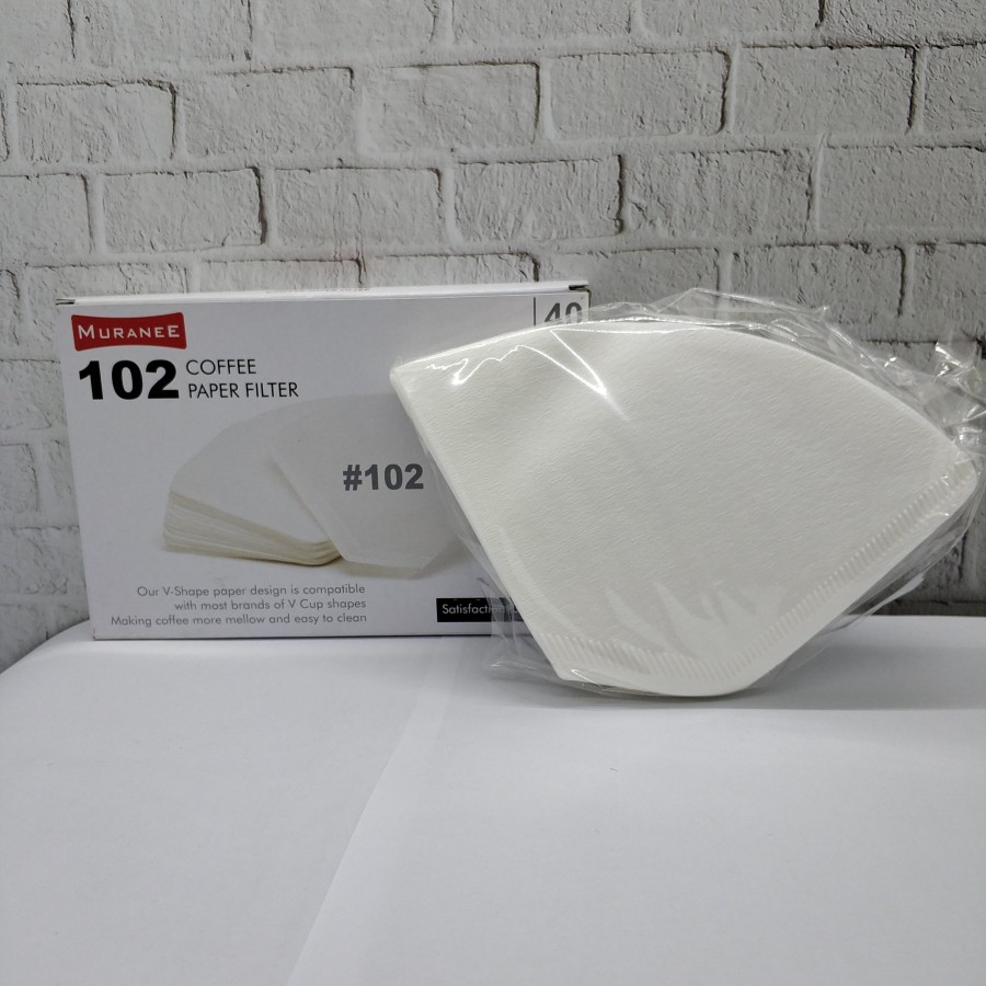 KERTAS FILTER SARINGAN KOPI MURANEE BOX 40 PCS PUTIH 02 – 102 ...