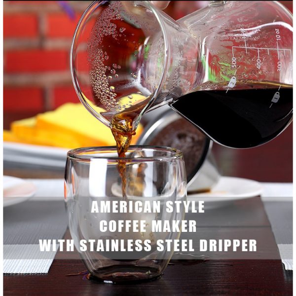 CHEMEX GLASS + FILTER STAINLESS OTC 600 ML KT600 – Onepresso.net