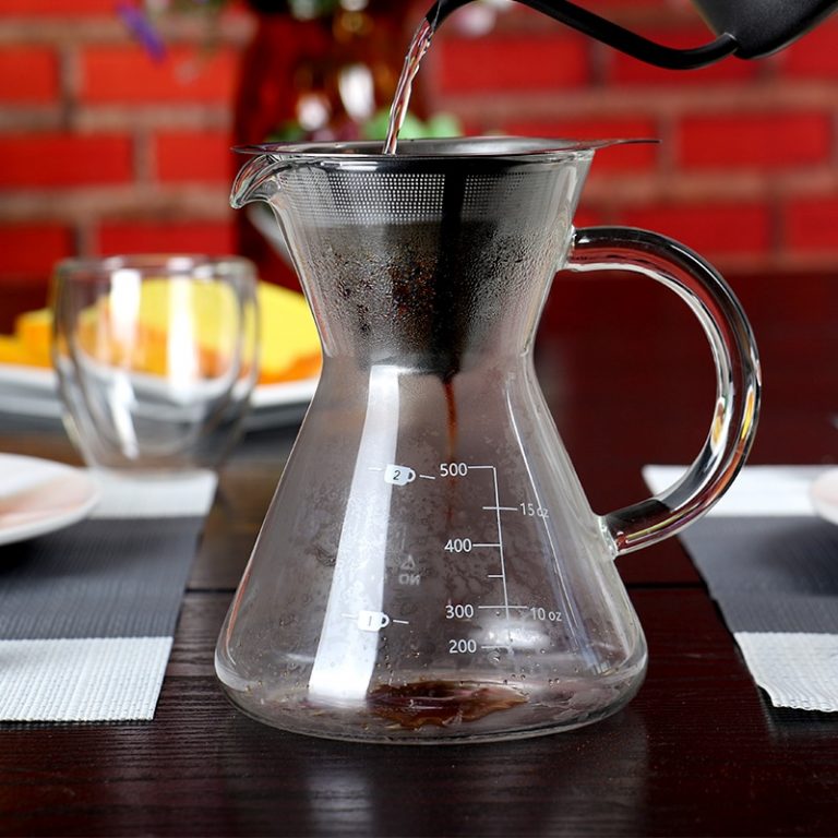 CHEMEX GLASS + FILTER STAINLESS OTC 600 ML KT600 – Onepresso.net
